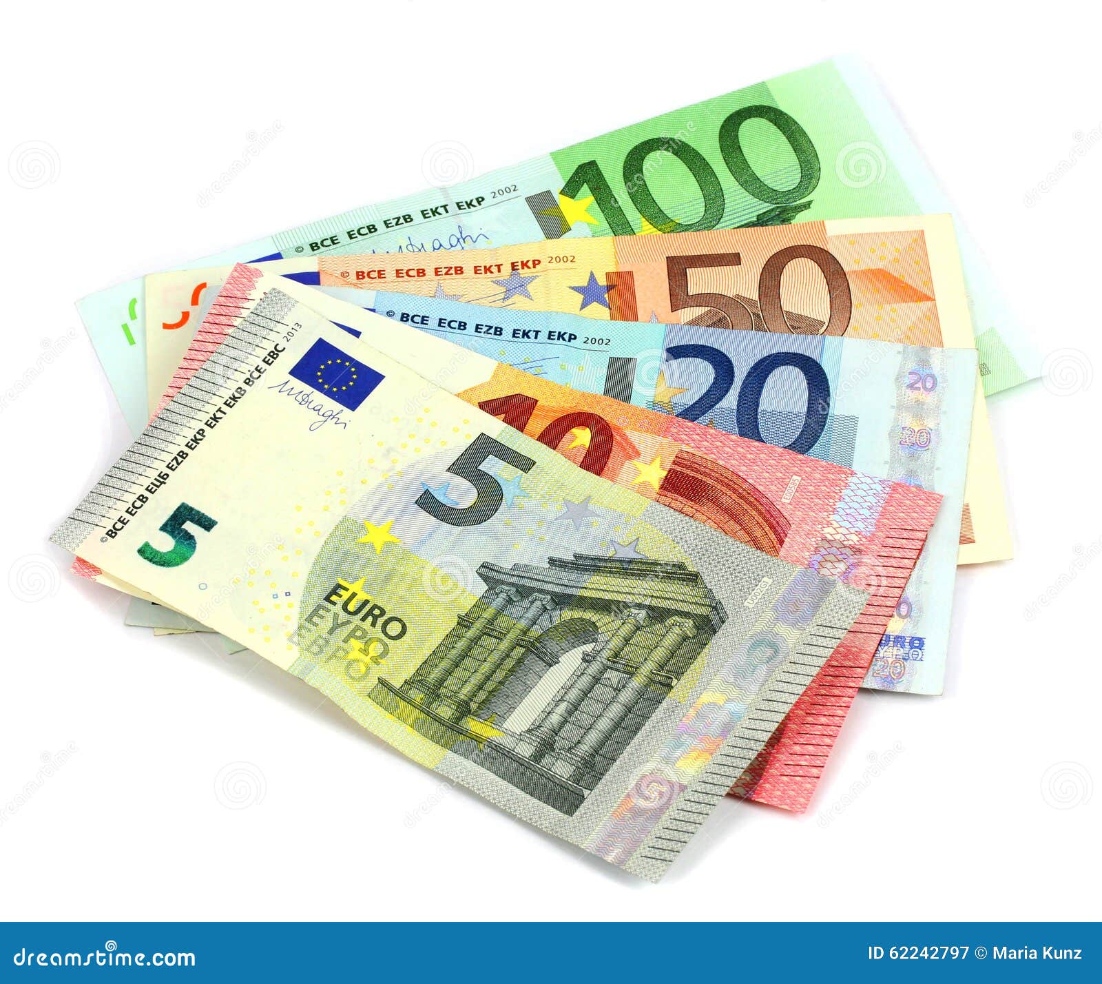 Stack of Euro banknotes stock image. Image of savings - 62242797