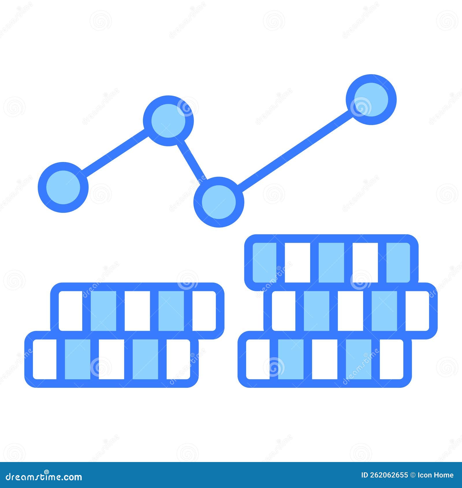 Stack Exchanging Finance Related Vector Line Icon. Editable Stroke Pixel Perfect Stock Vector ...