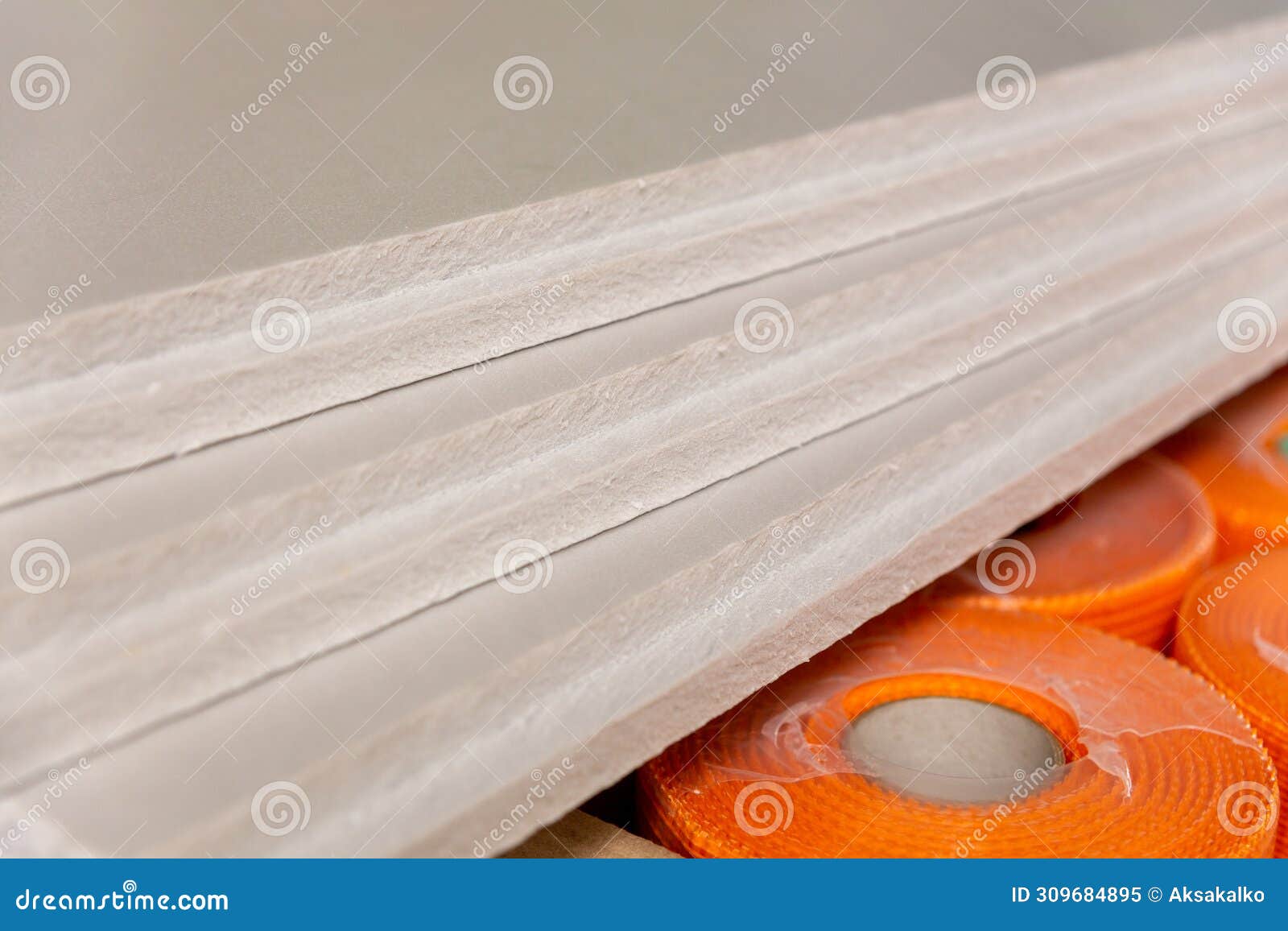 Stack of Extruded Polystyrene Foam Boards Stock Image - Image of ...