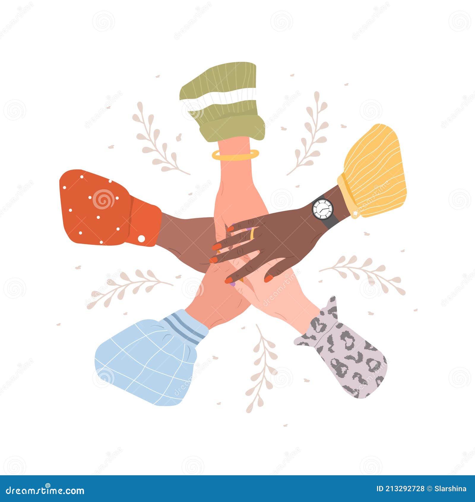 Female Unity Optical Illusion Concept. Rotating Sphere Over Moving ...