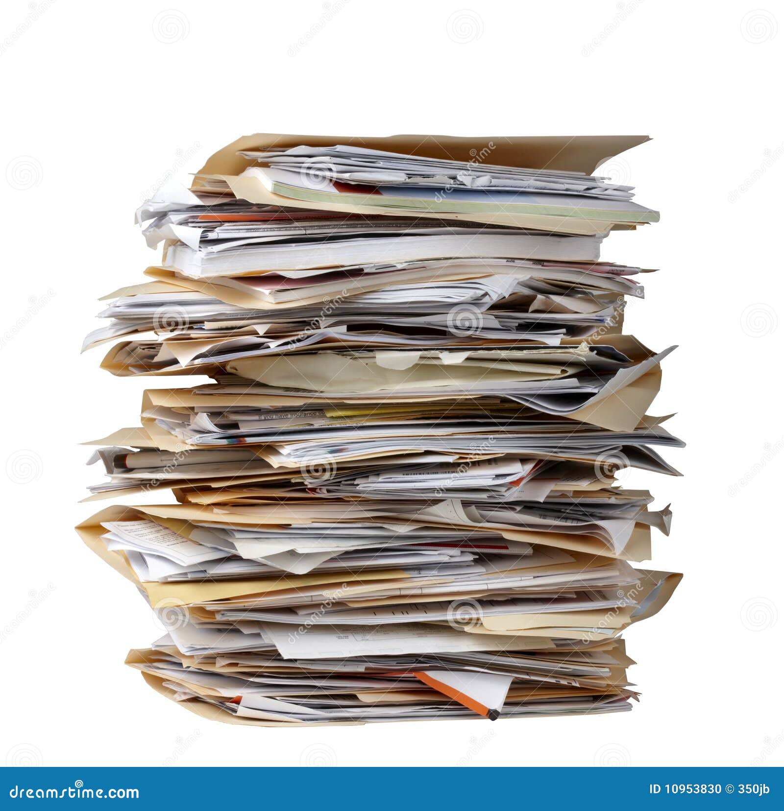 Stack Of File Folders Stock Photo - Image: 10953830 Stack Of File Folders Stock Photo - Image: 10953830