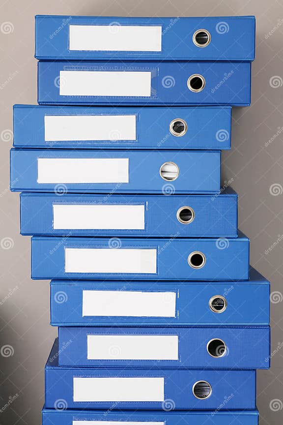 Stack of file folders stock photo. Image of cloud, literature - 34842298