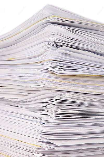 Stack of files stock image. Image of work, records, stack - 2739825