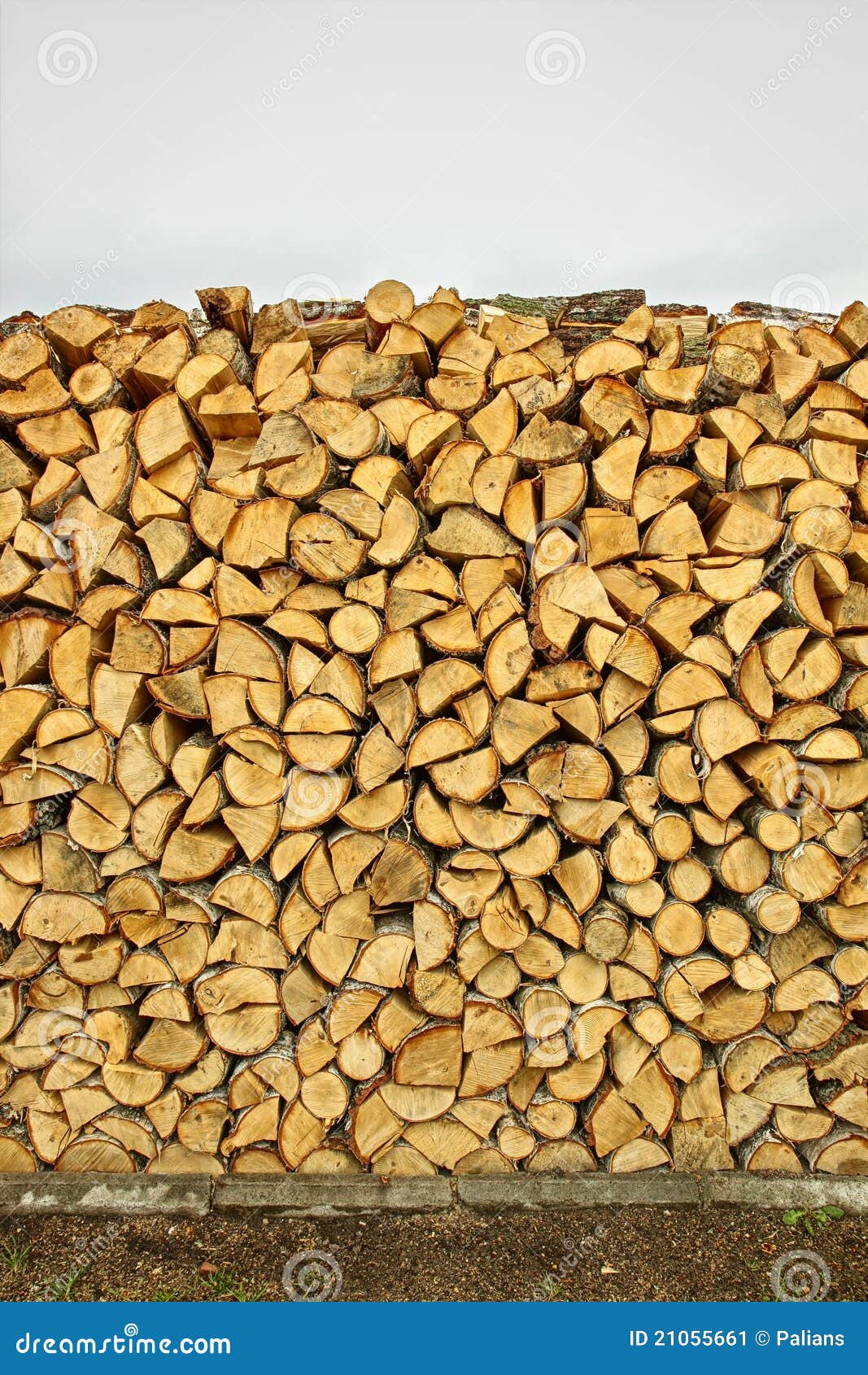 Stack of fire wood stock image. Image of chopped, warm - 21055661