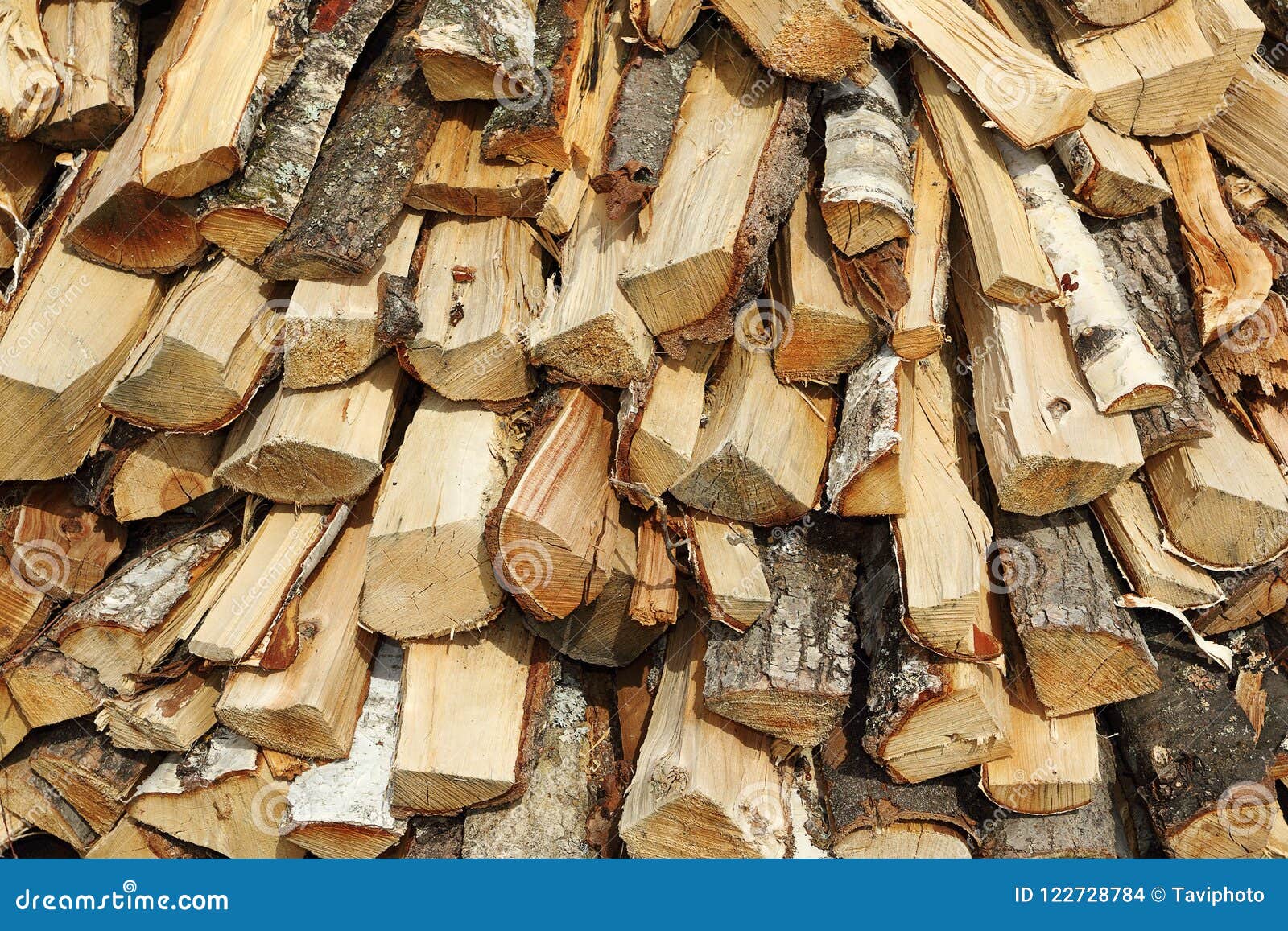 Stack of fire wood stock photo. Image of lumber, arranged - 122728784