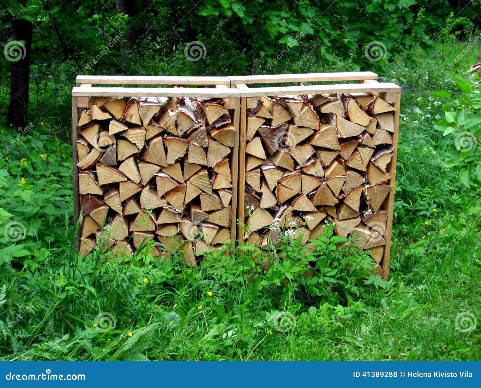 Stack of firewood stock photo. Image of bark, lumber - 41389288