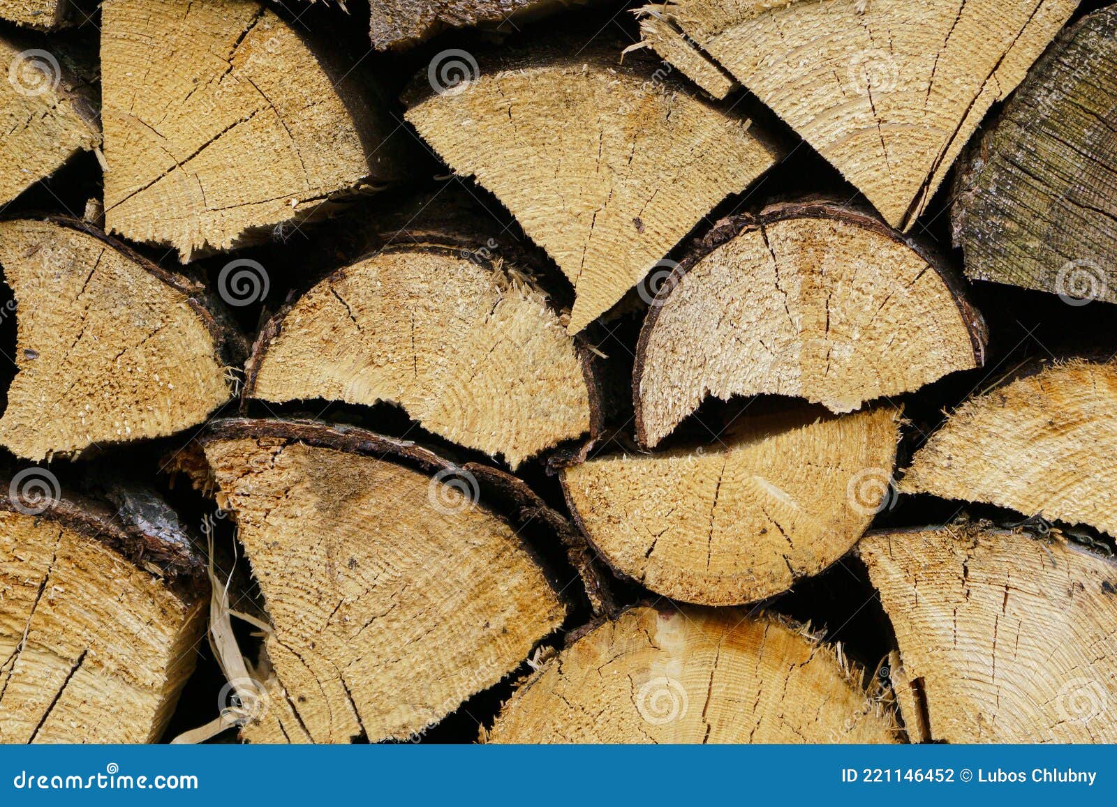 Spruce Wood On The Background Royalty-Free Stock Photography ...