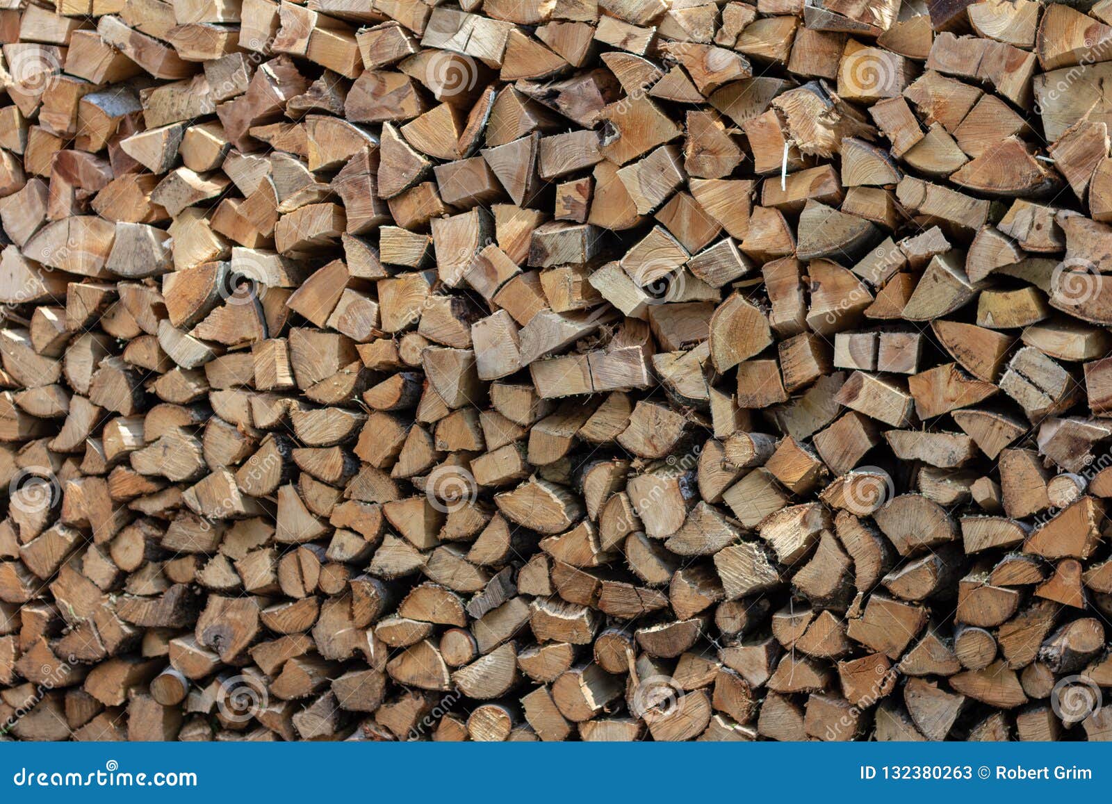 Stacked Split Firewood Logs Background Stock Image - Image of rough ...