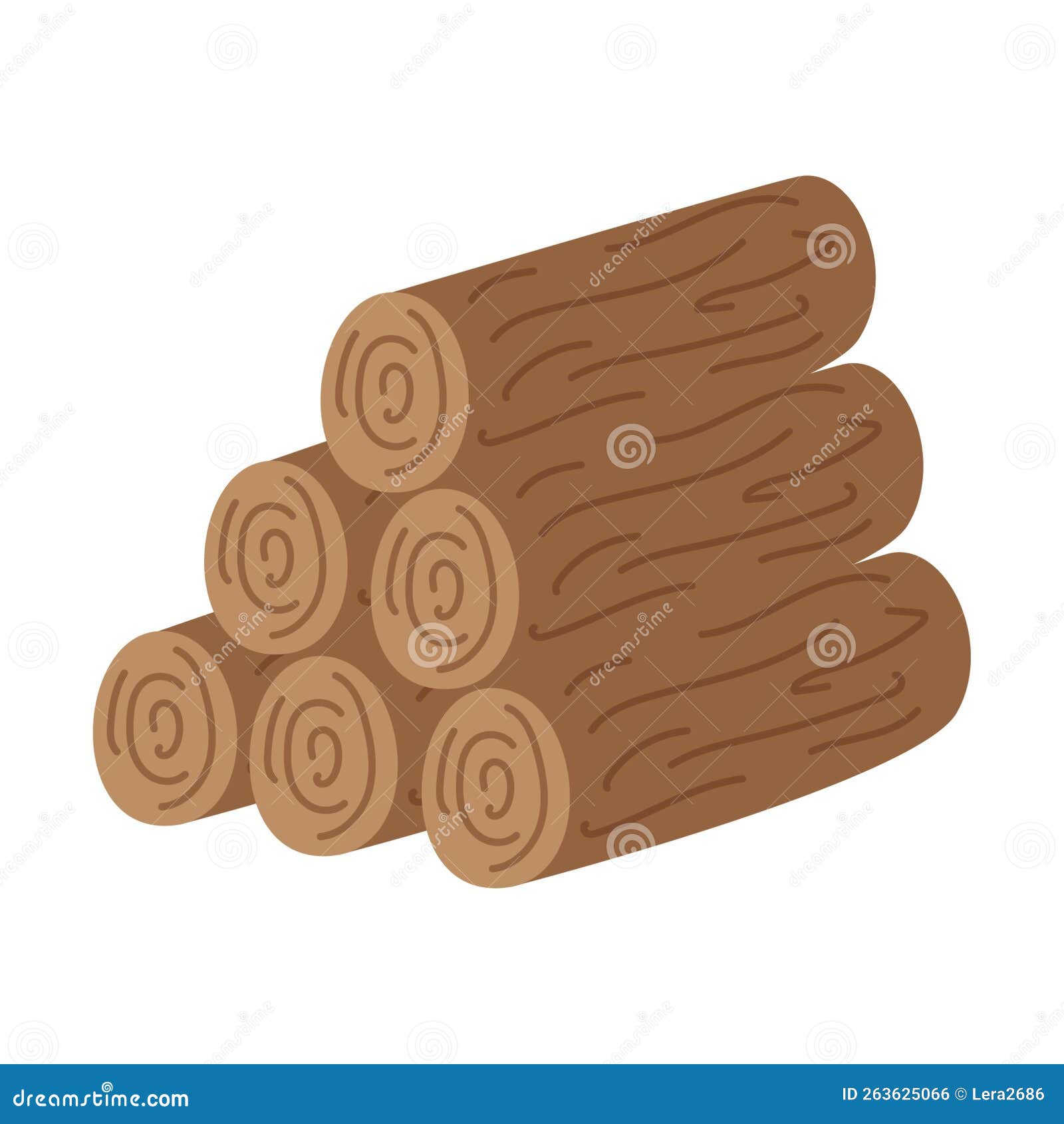 A Stack of Firewood, a Woodpile for Making a Fire on a Hike, Camping ...