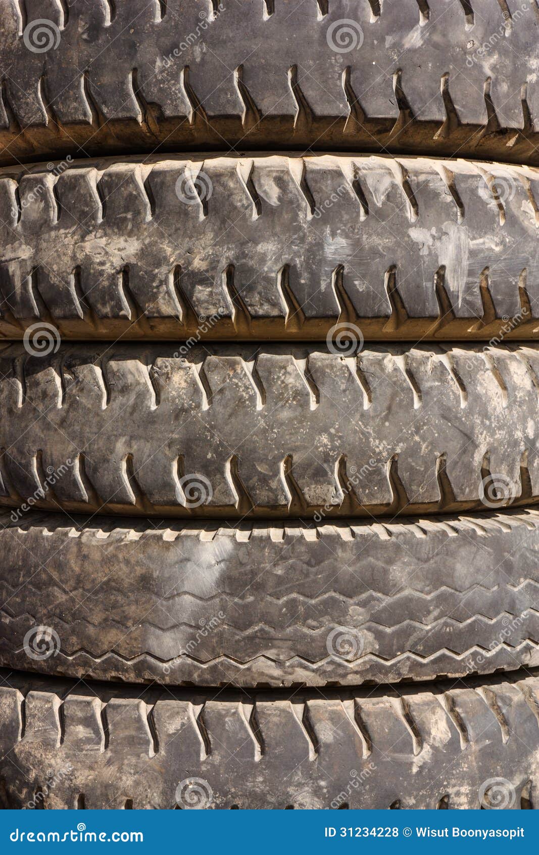Stack of five wheel tyres stock photo. Image of clean - 31234228