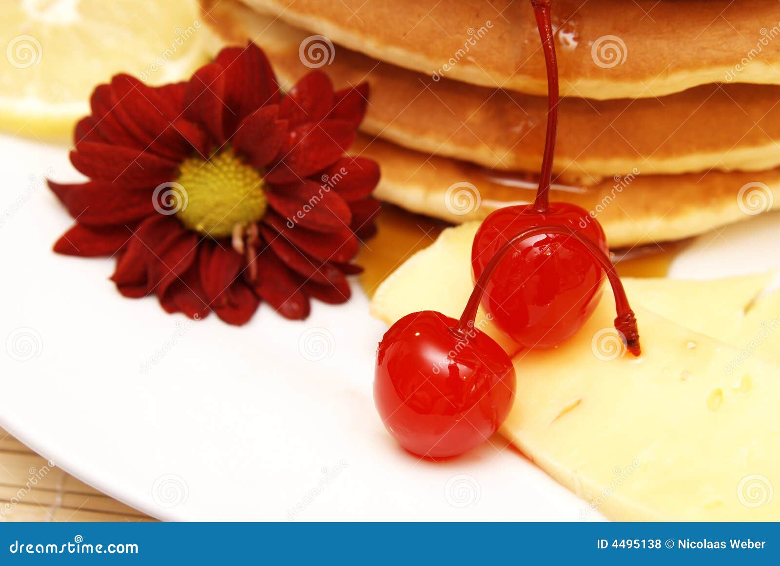 Stack of Flapjacks with Syrup Stock Photo - Image of maple, stack: 4495138