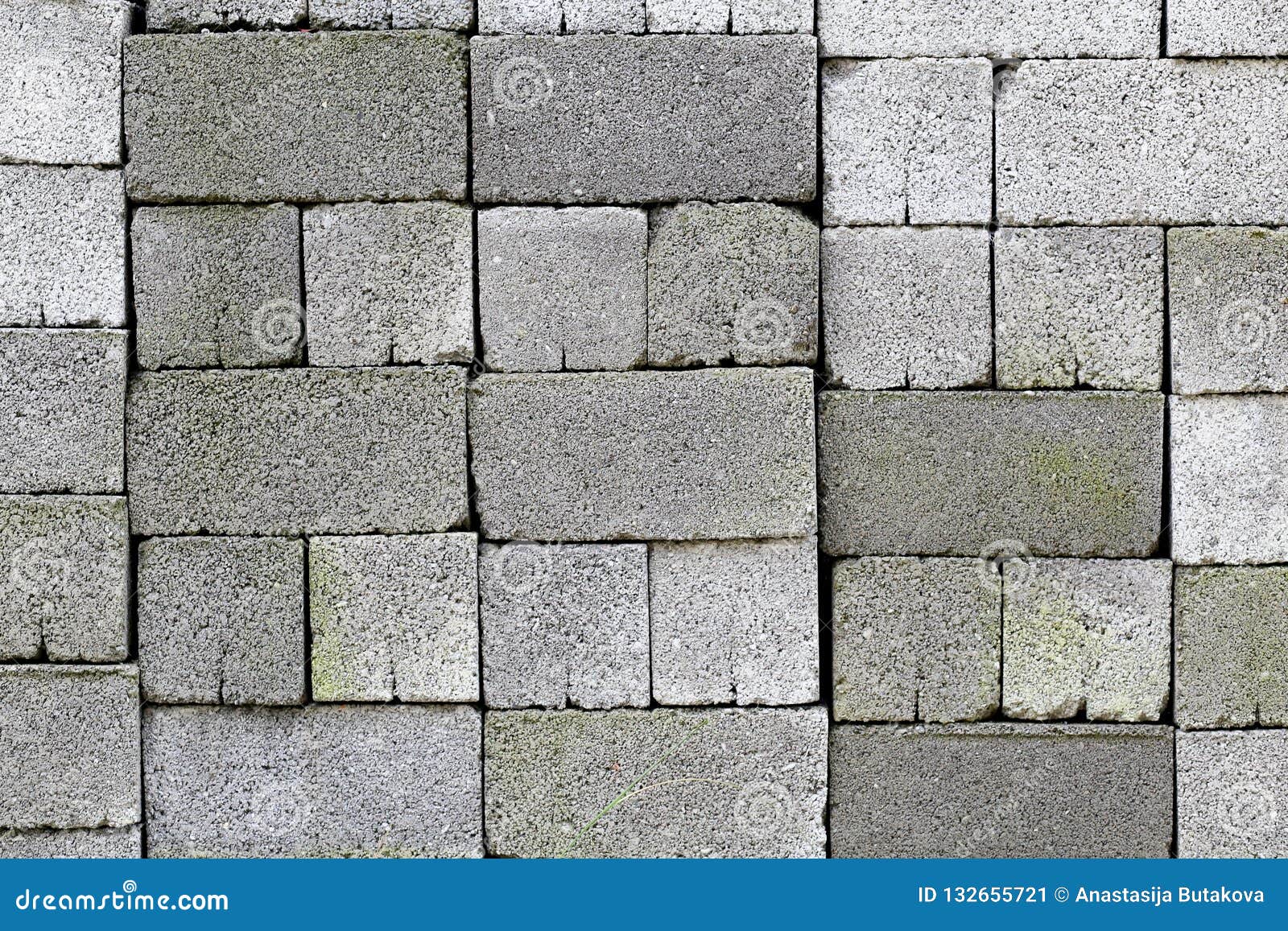 Stack of Foam Blocks. Construction Texture Stock Image - Image of block ...