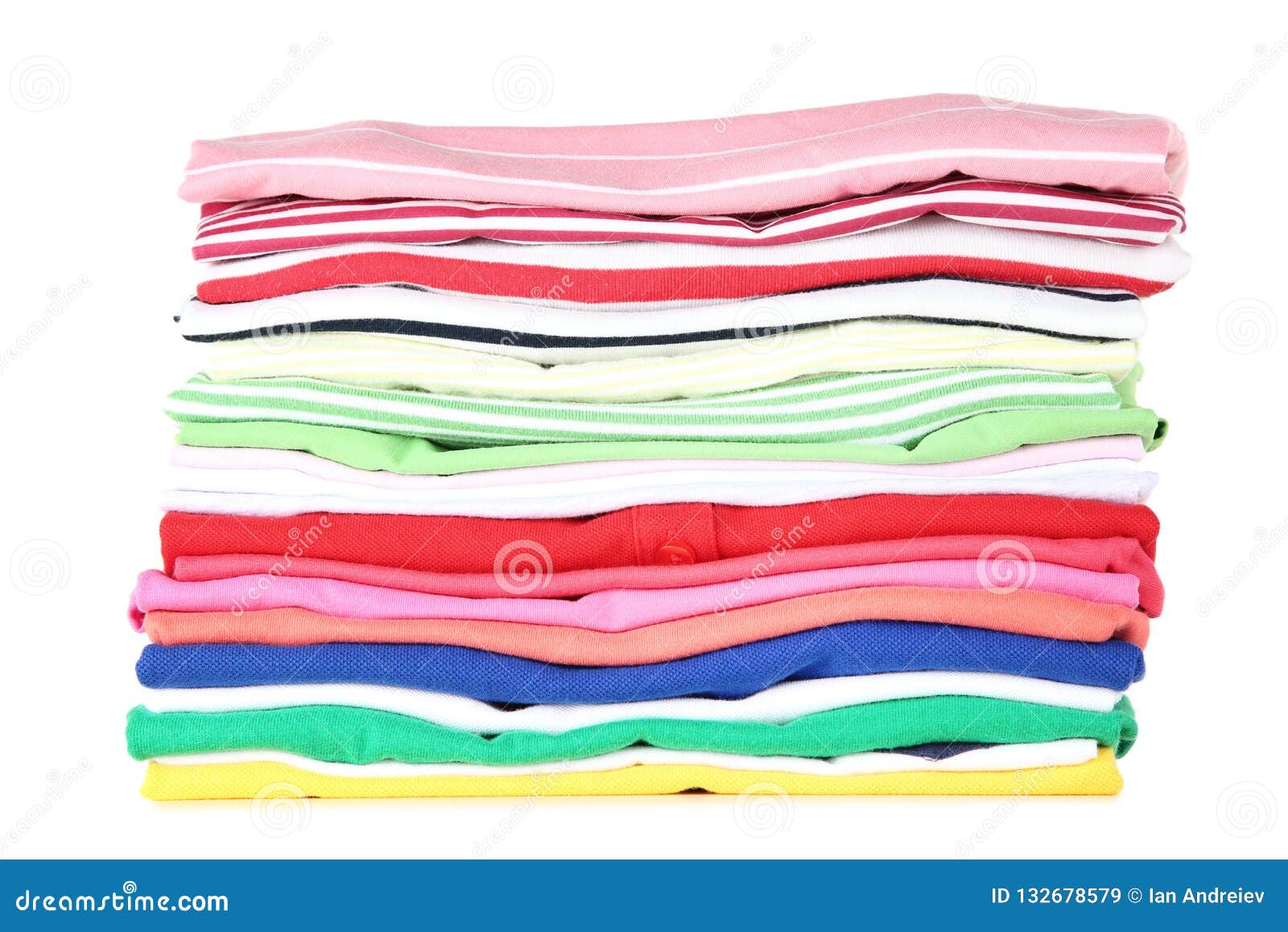 Folded clothes stock image. Image of collection, home - 132678579