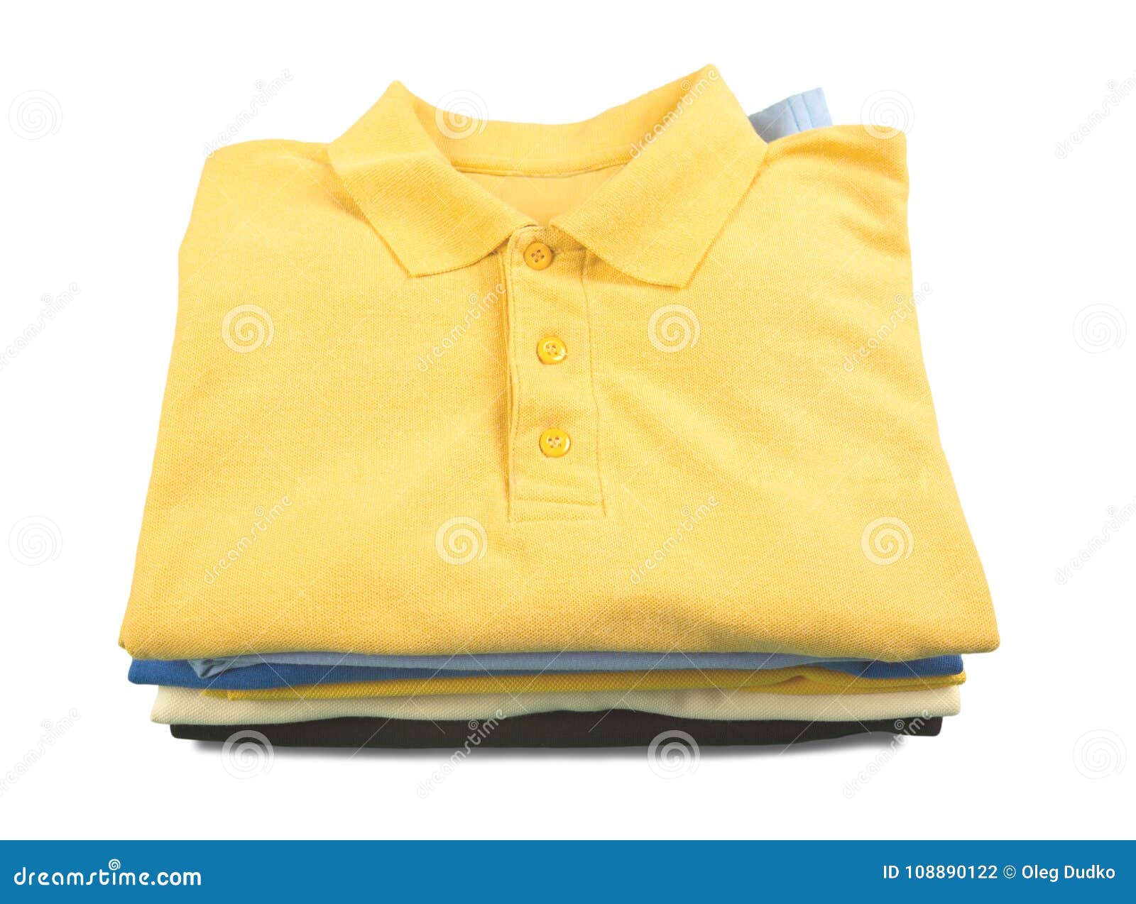 Stack of folded garments stock photo. Image of apparel - 108890122