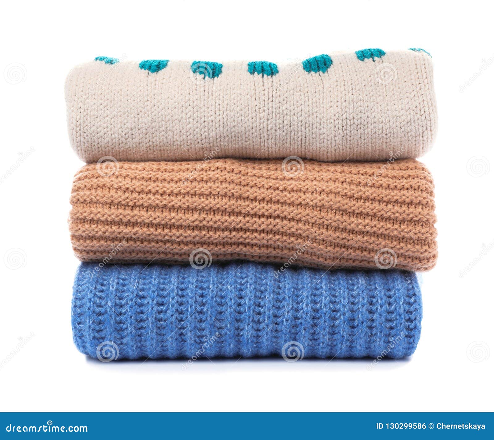 Stack of Folded Knitted Sweaters Stock Photo - Image of design, cloth ...