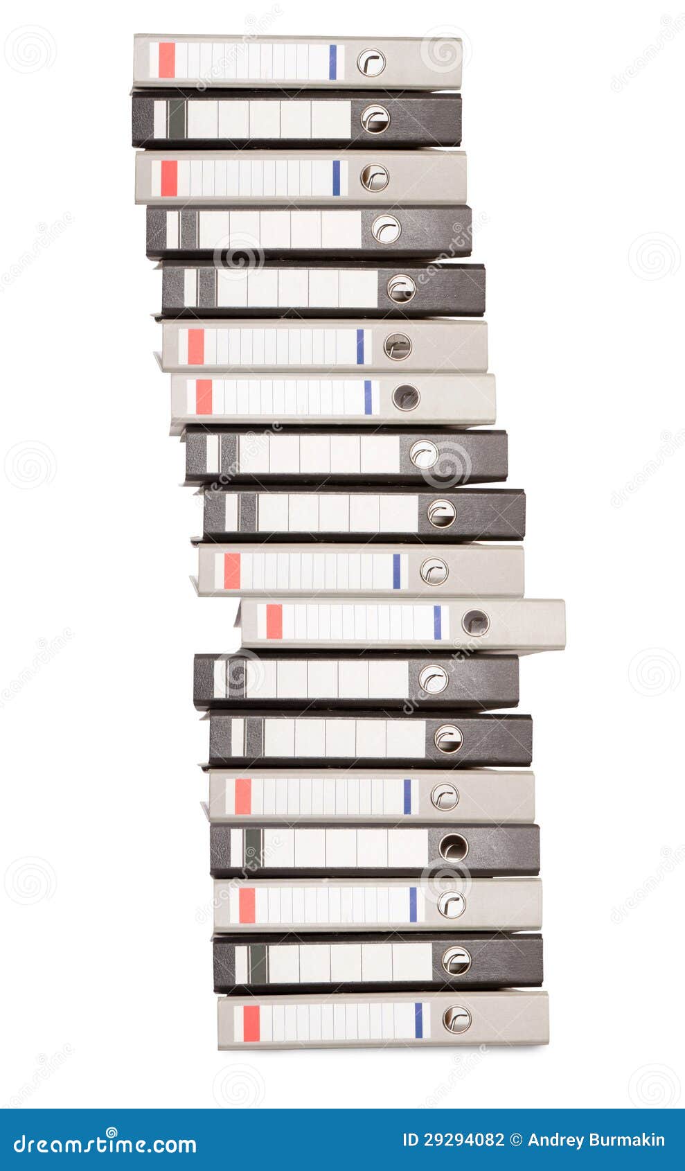Stack of folders stock photo. Image of information, equipment - 29294082