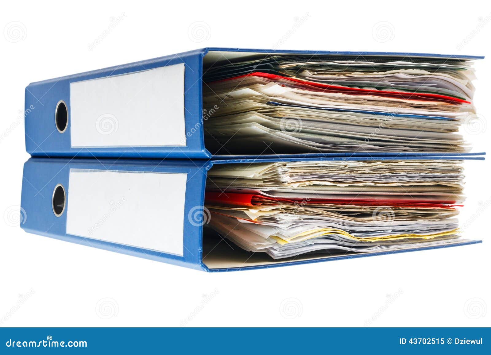 Stack Of Folders Royalty-Free Stock Photo | CartoonDealer.com #43702515