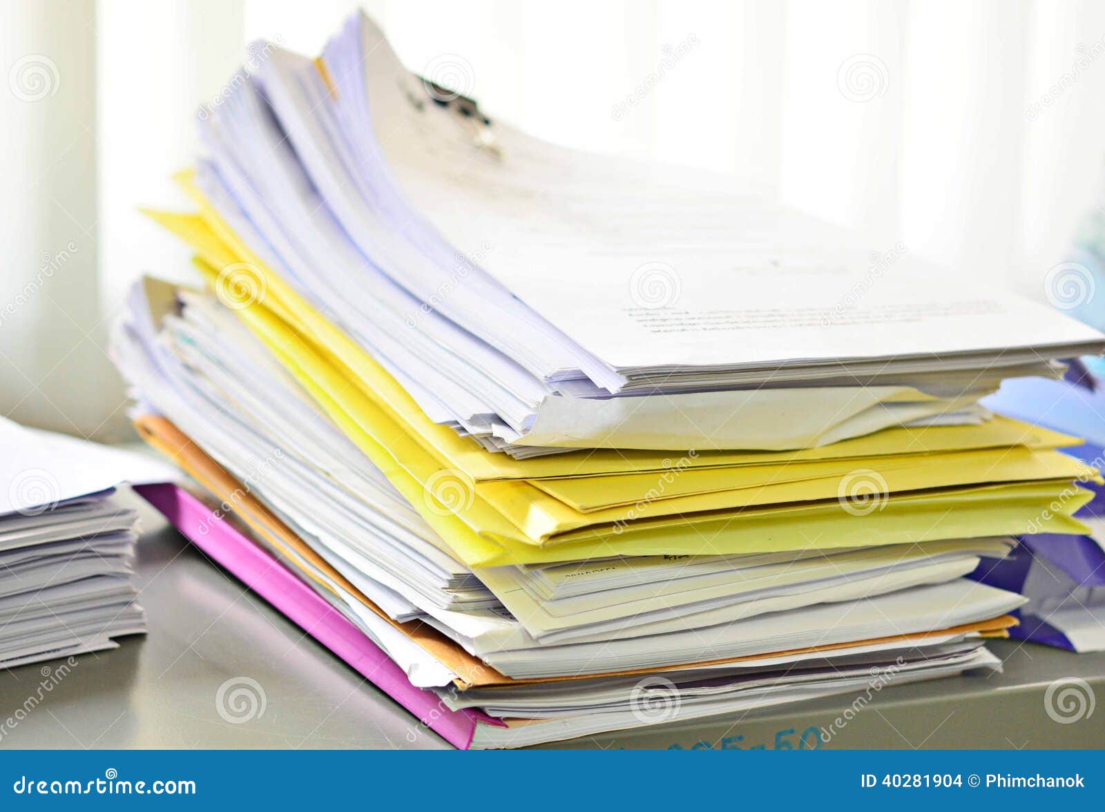 Stack Of Folders Royalty-Free Stock Image | CartoonDealer.com #40281904