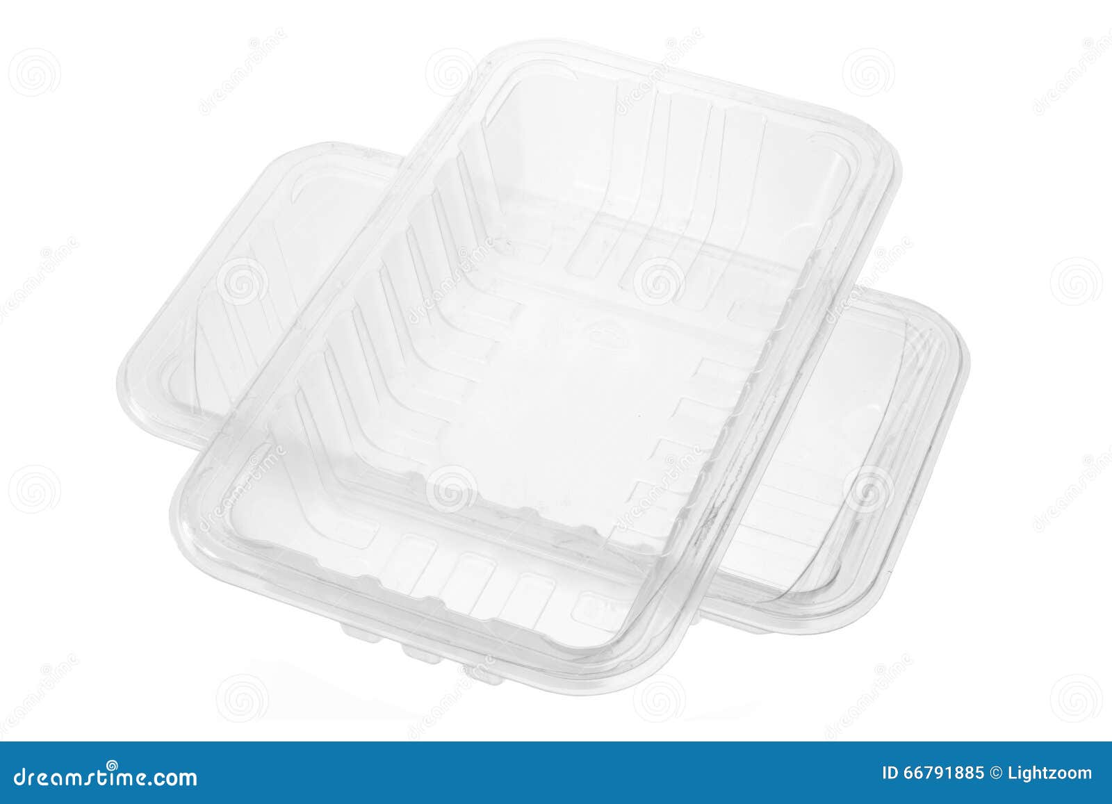 Stack of Food Trays stock image. Image of rectangle, polystyrene - 66791885