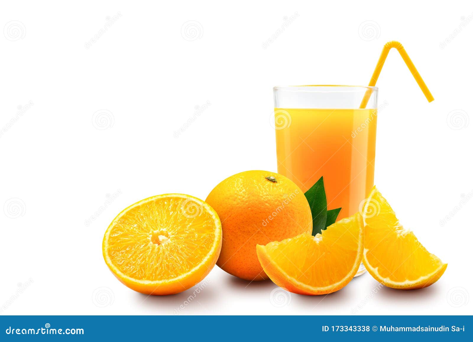 Stack of Fresh Orange Fruit Isolated on White Background Stock Photo ...