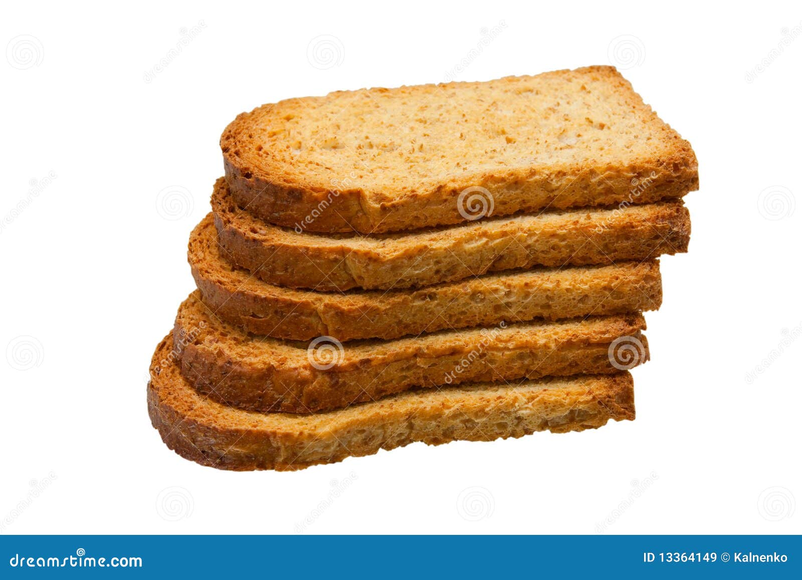 Stack of fresh toasts stock image. Image of drinks, sliced - 13364149