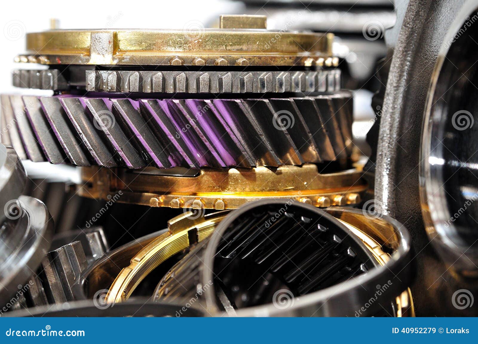 Stack of Gearbox parts. stock image. Image of rotation - 40952279