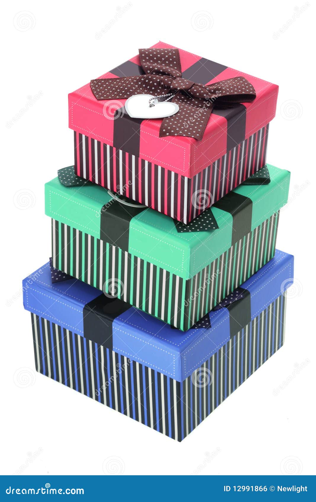 Stack of Gift Boxes stock photo. Image of white, gift - 12991866