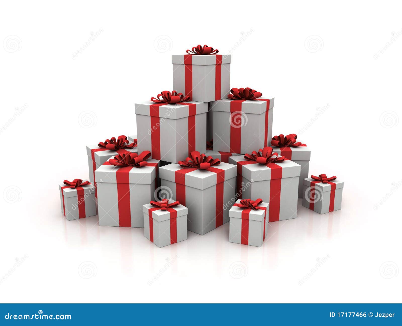 Stack of gift boxes stock illustration. Illustration of pile - 17177466