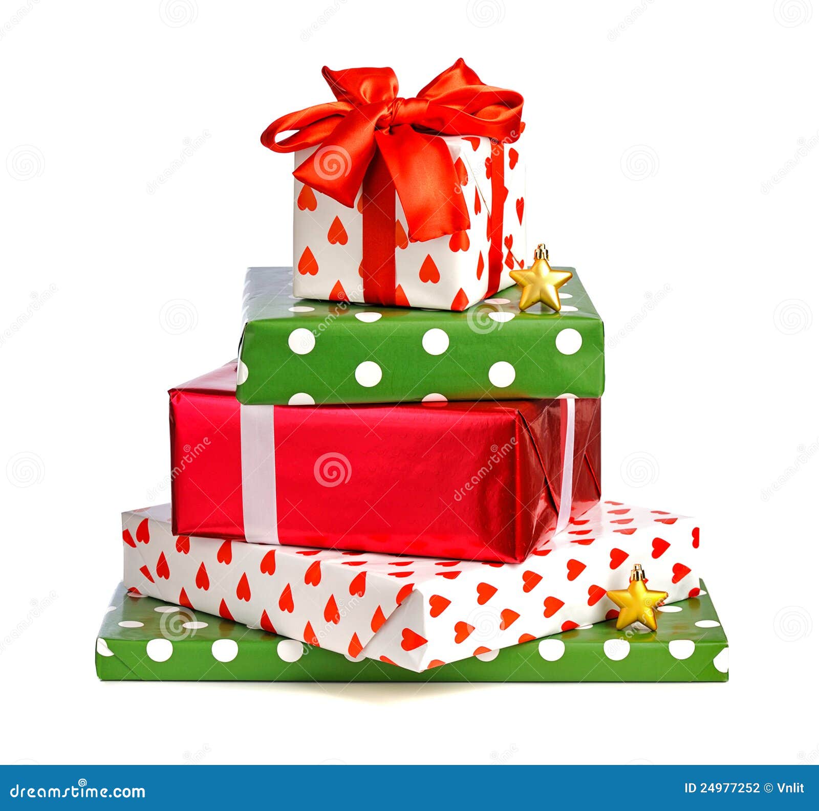 Stack of gift boxes stock photo. Image of gift, decoration - 24977252