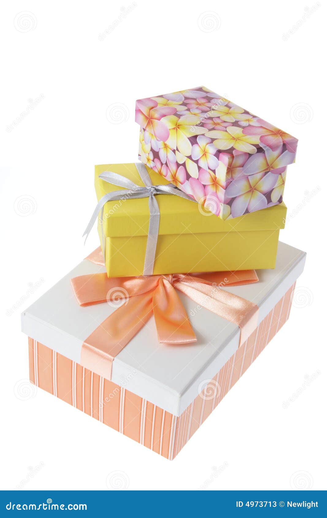 Stack of Gift Boxes stock image. Image of thanks, presents - 4973713