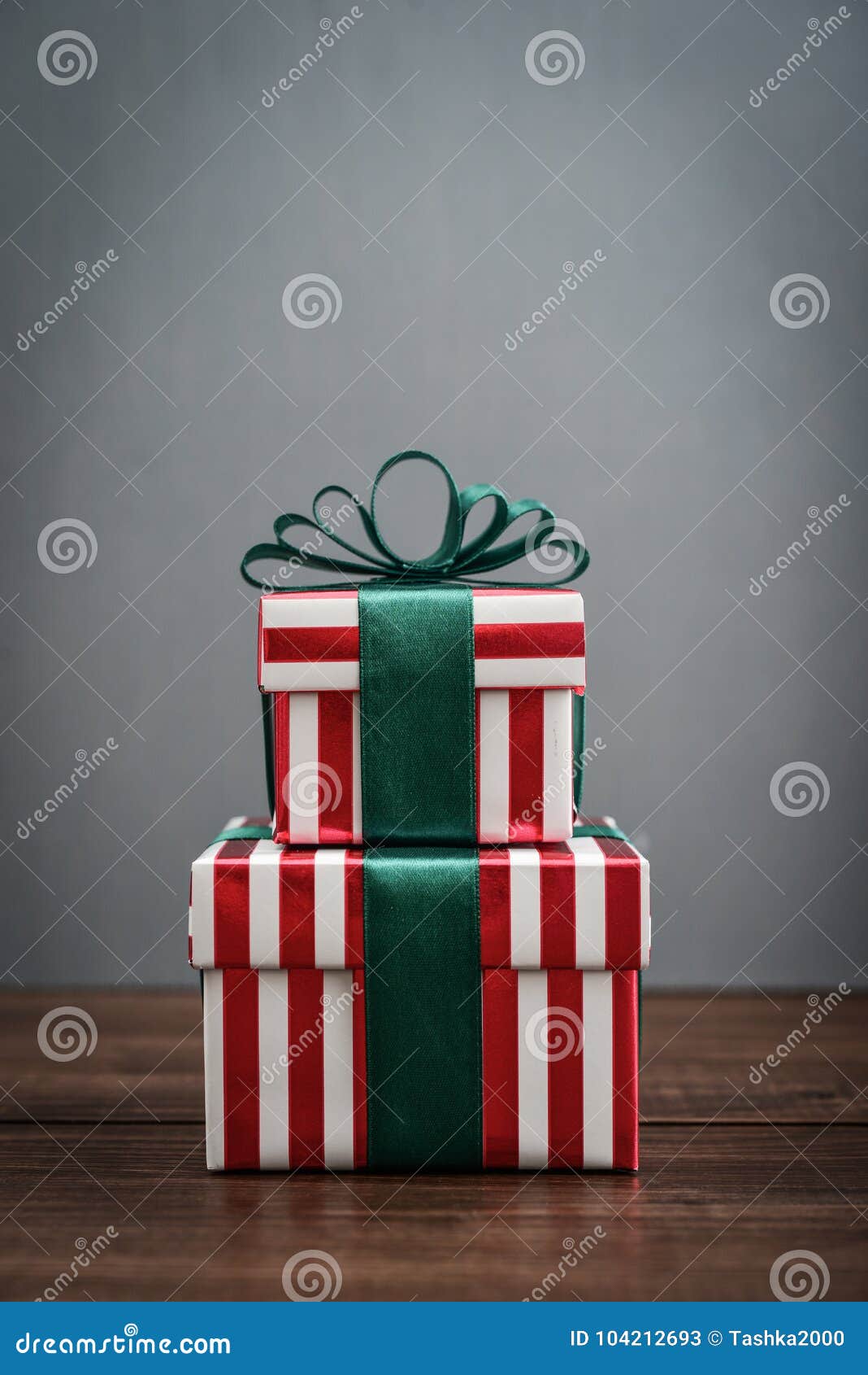 Stack of gift boxes stock image. Image of gift, paper - 104212693