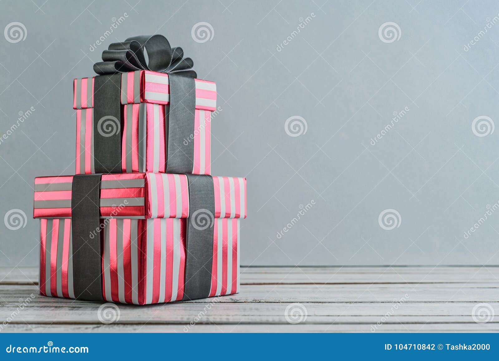Stack of gift boxes stock photo. Image of holiday, celebration - 104710842