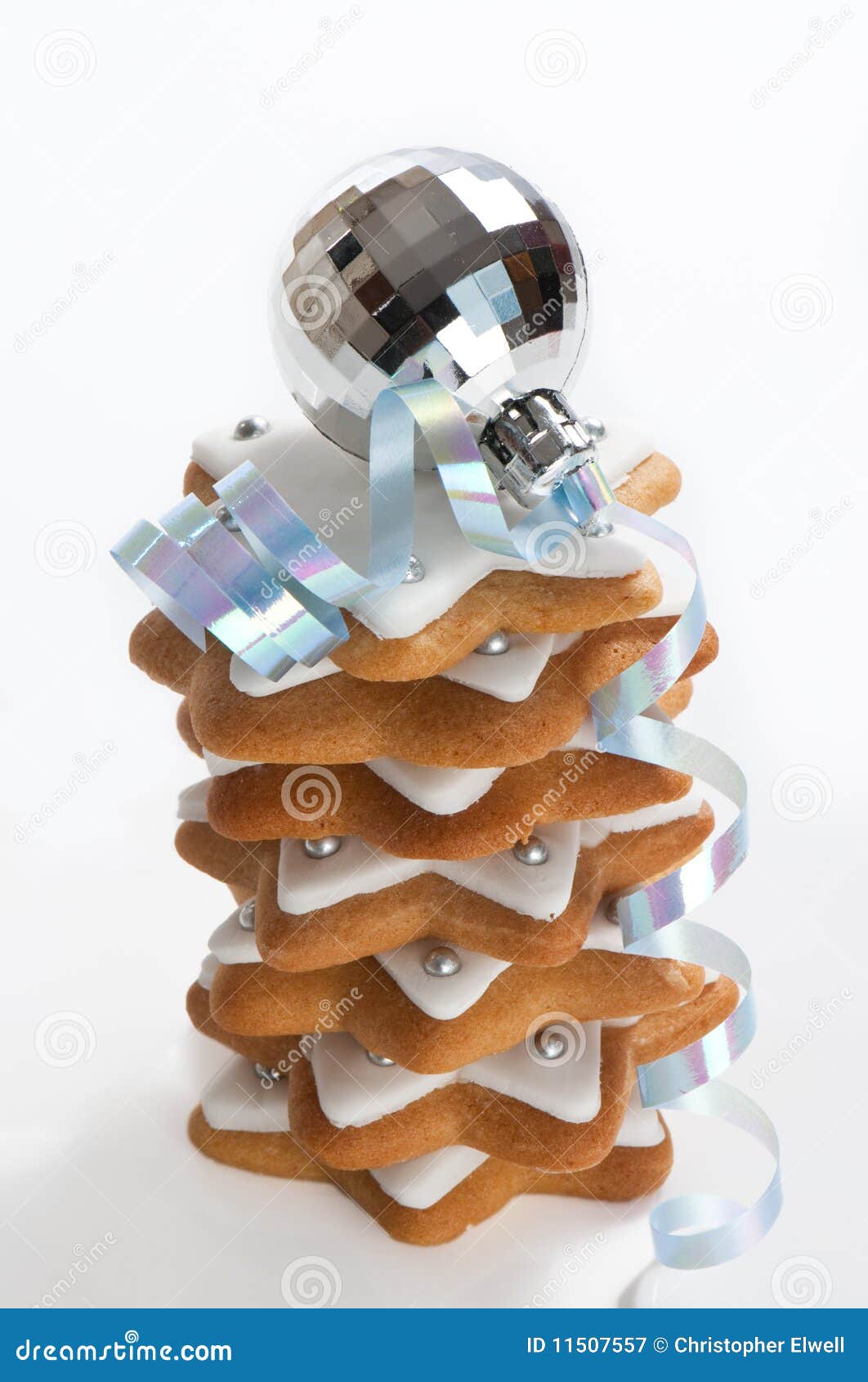 Stack of Gingerbread Cookies Stock Image - Image of pile, shape: 11507557
