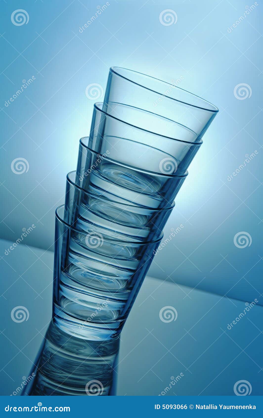Stack Of Glasses Picture. Image: 5093066