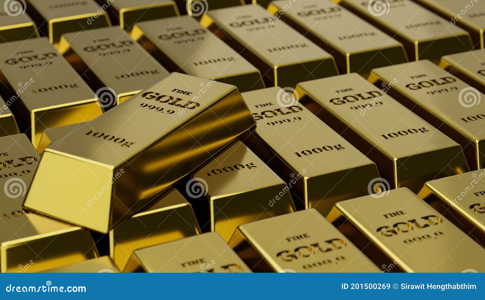 Stack of Gold Bars Background. Banking Business Concept Stock ...