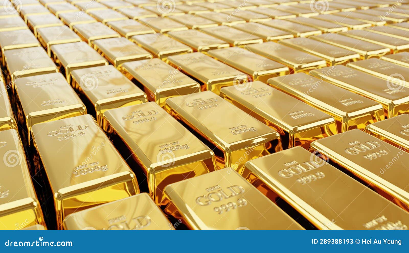 Stack of Gold Bars Showing, Showing Wealth and Richness Stock Illustration - Illustration of ...