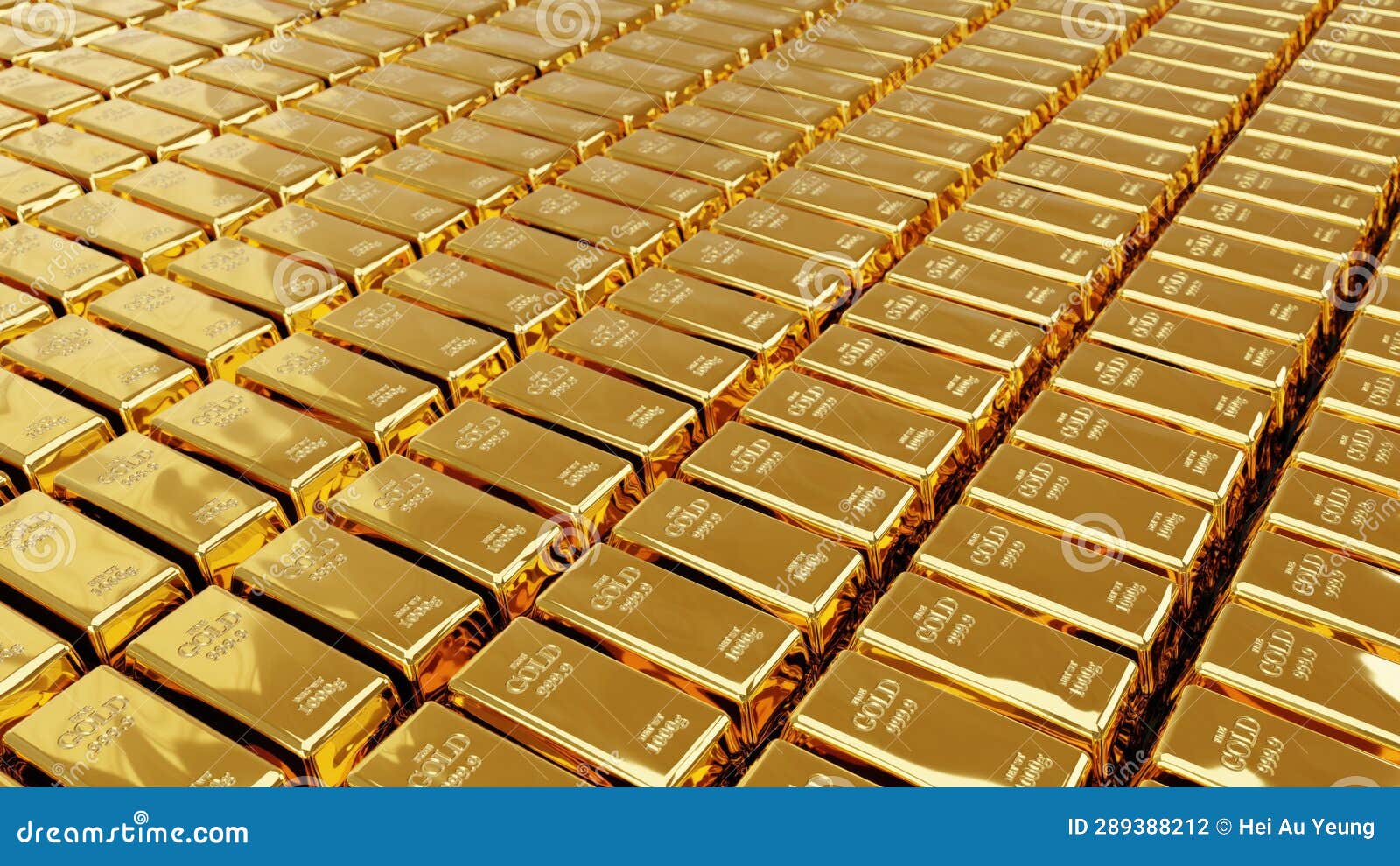 Stack of Gold Bars Showing, Showing Wealth and Richness Stock ...