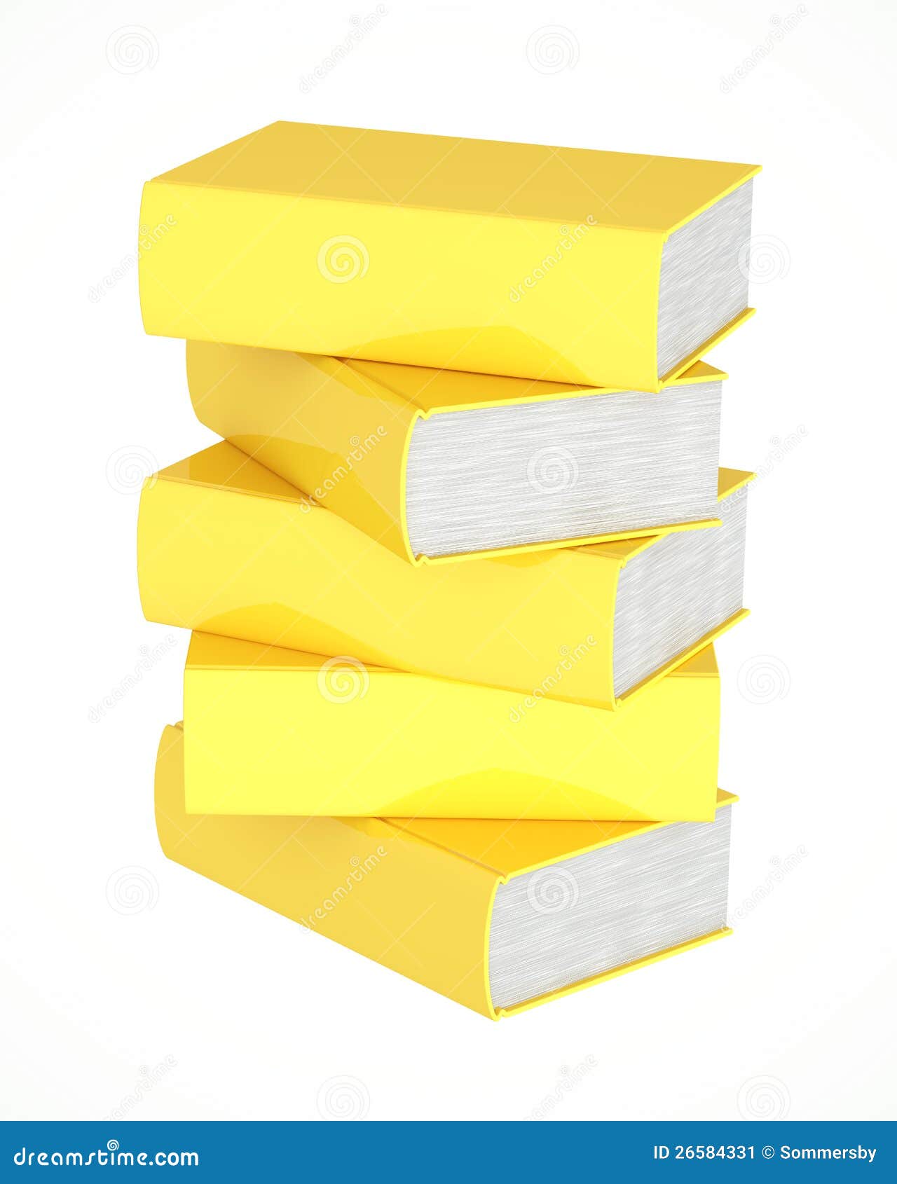 Stack of golden books stock illustration. Illustration of paper - 26584331