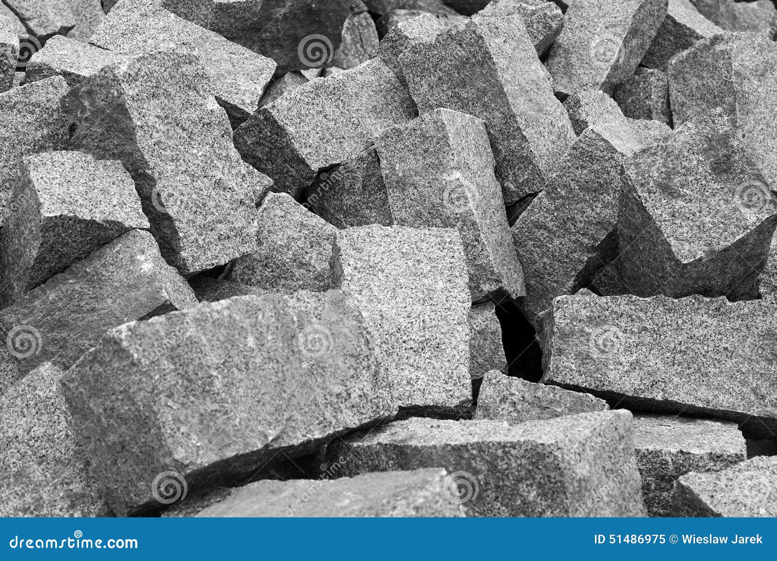Stack of granite pavement stock image. Image of granite - 51486975