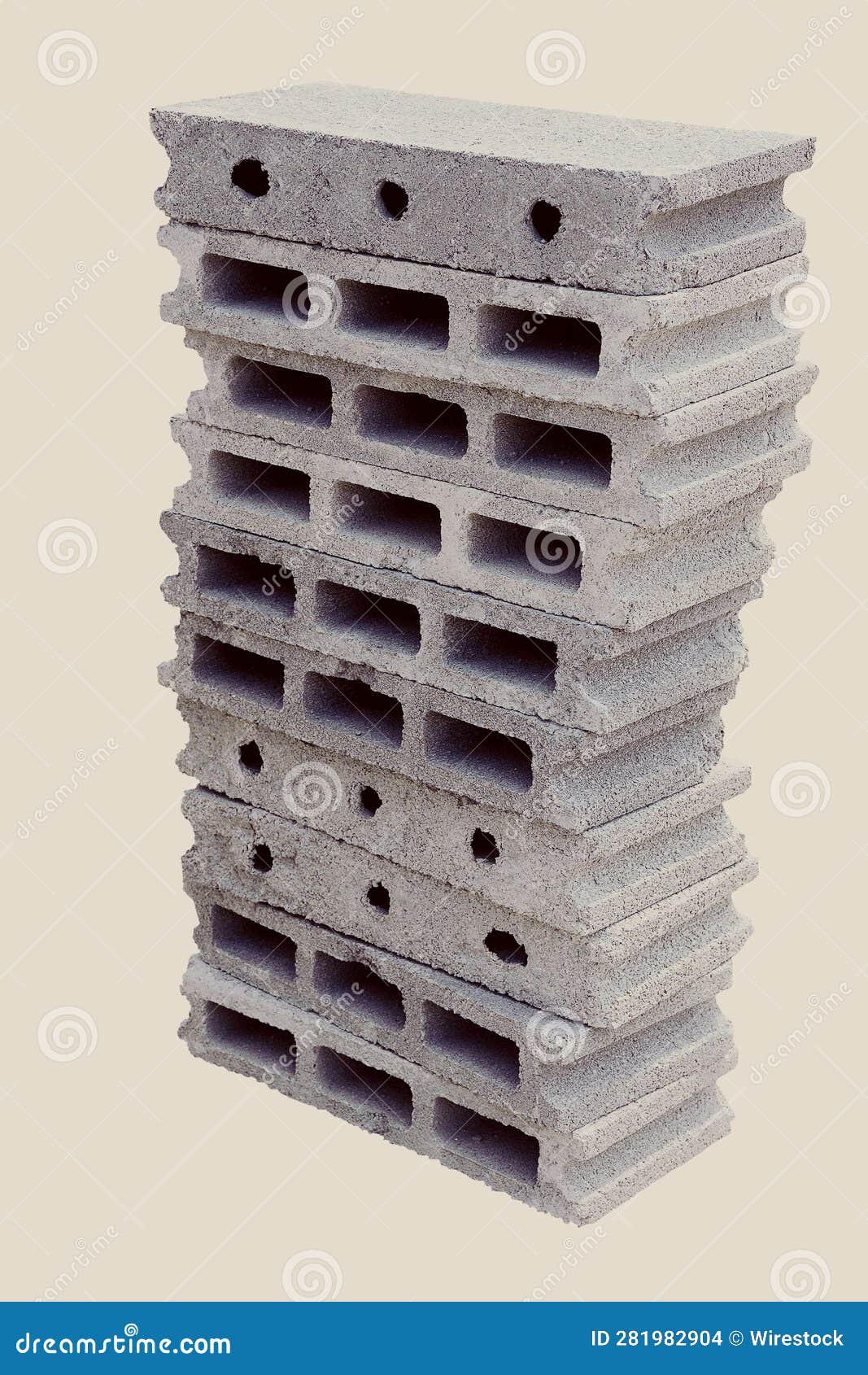 Stack Of Gray Tiles On A Wooden Pallet. Royalty-Free Stock Photo ...