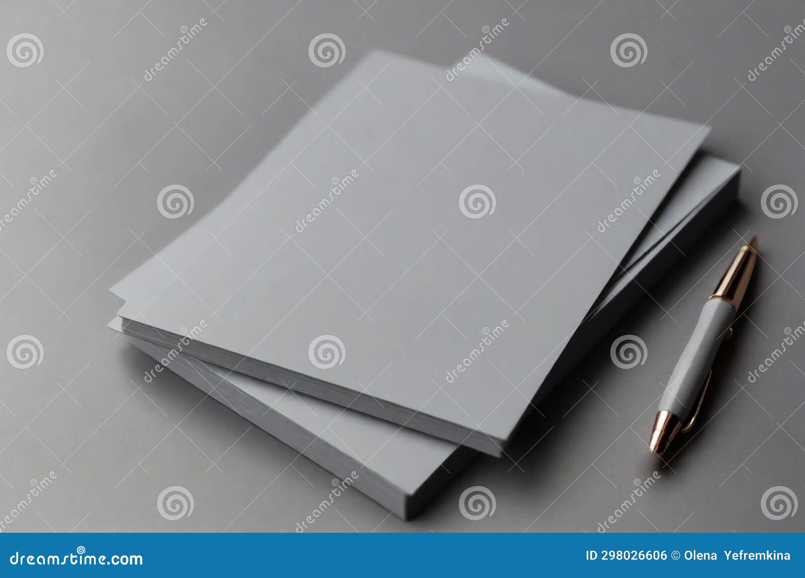 A Stack of Gray, Paper Blank Sheets of Paper for Writing, Writing ...