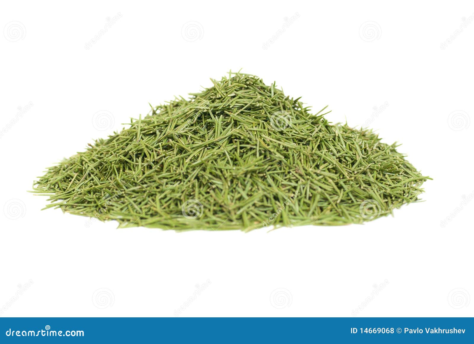 Stack of green needles stock photo. Image of bright, concept - 14669068