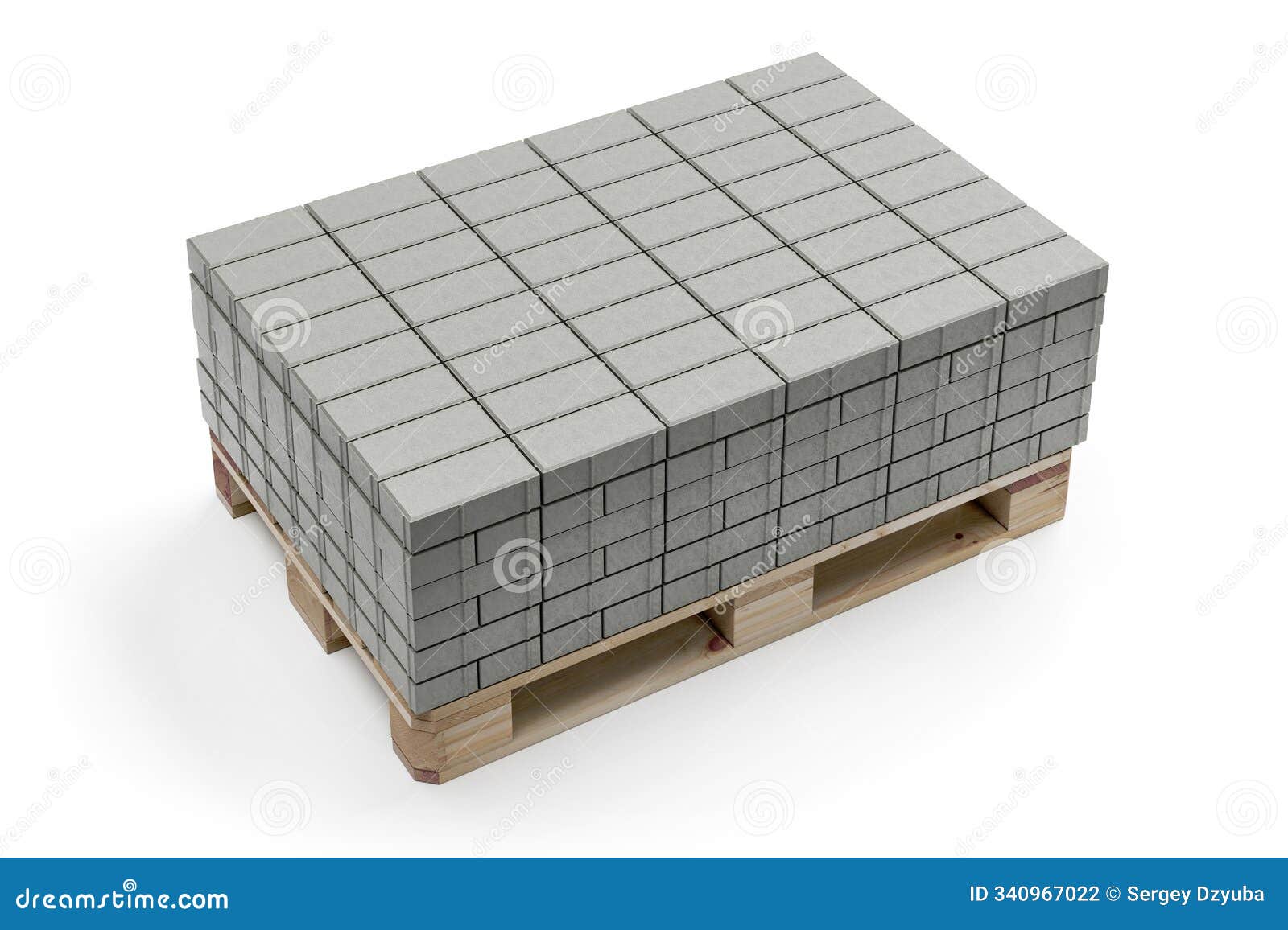 Pavement Bricks With Lump Hammer Color Icon Vector Illustration ...