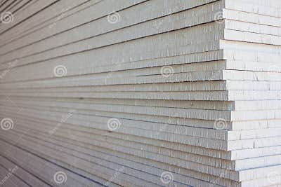 The stack of gypsum stock image. Image of line, sheetrock - 31697095