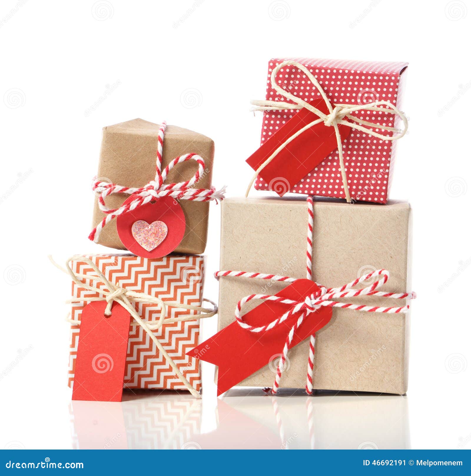 Stack of Handcraft Gift Boxes Stock Image - Image of handcraft, package ...