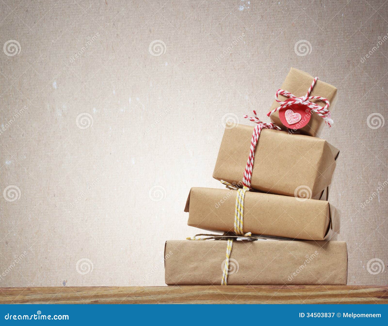 Stack of Handcrafted Gift Boxes Stock Image - Image of handcraft, piled ...