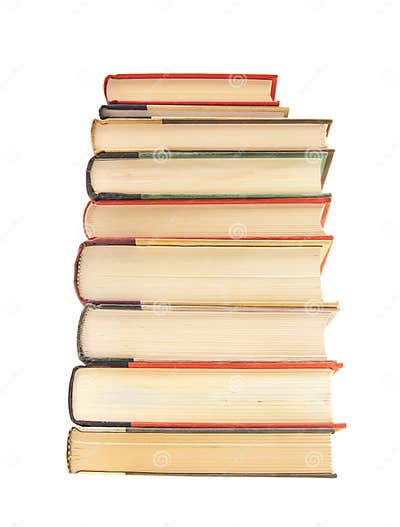 Stack of hardcover books stock image. Image of bound - 11288143