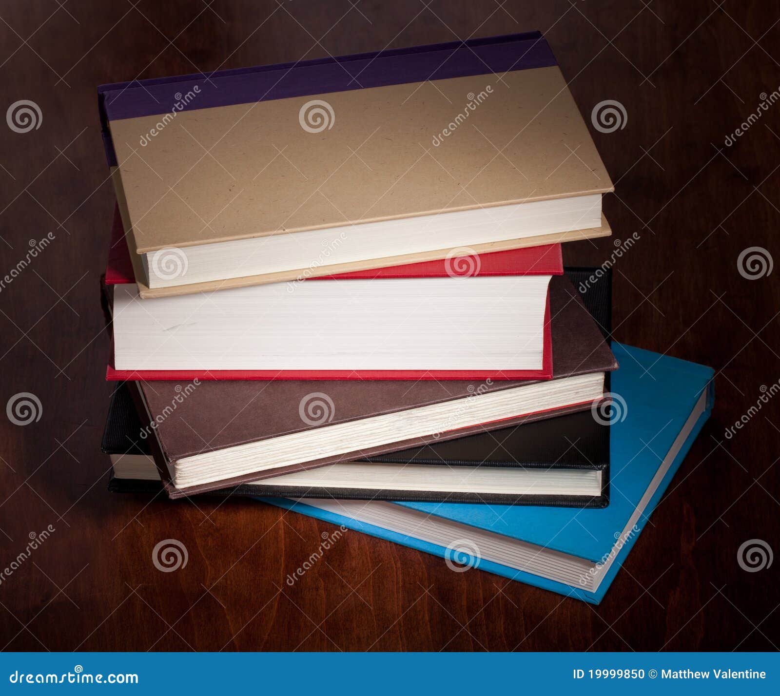 Stack of hardcover books stock photo. Image of objects - 19999850