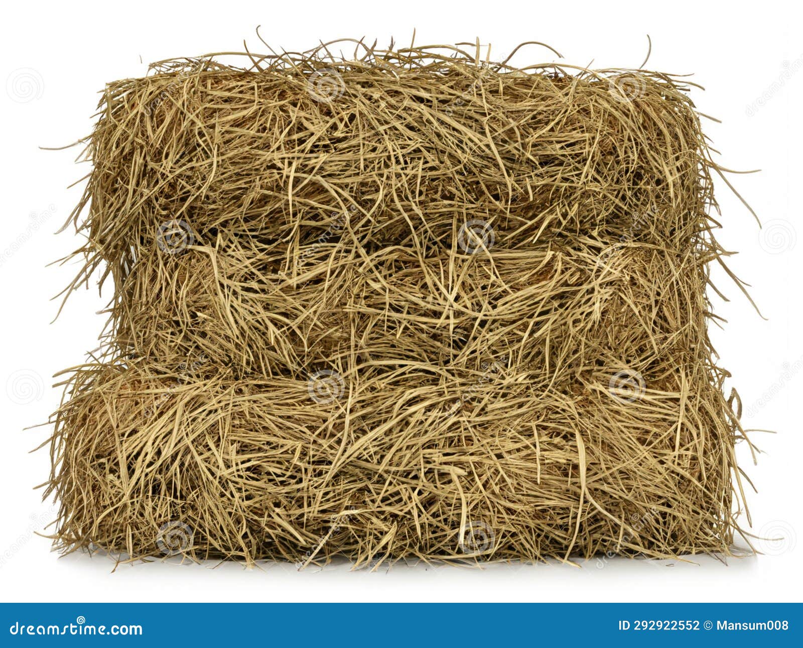 Stack of Hay on a White Background. Isolated on White Stock Photo ...