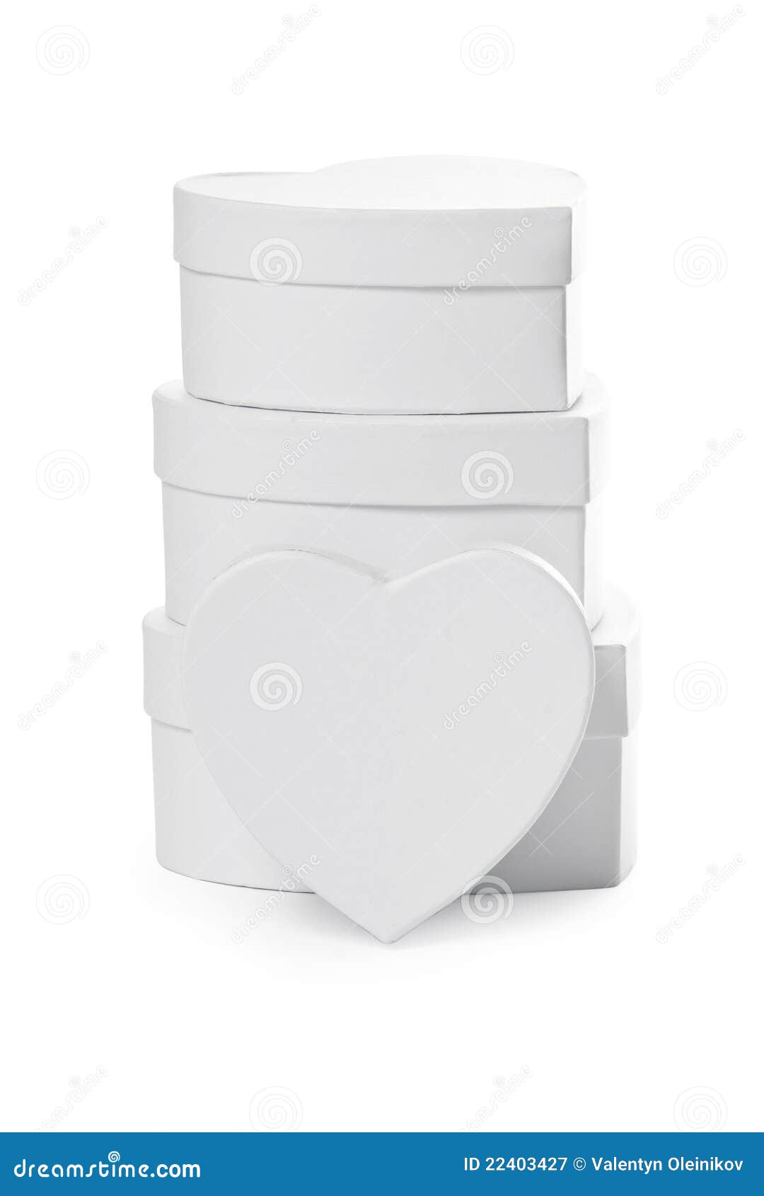 Stack of Heart Shaped Gift Boxes. Stock Image - Image of package ...